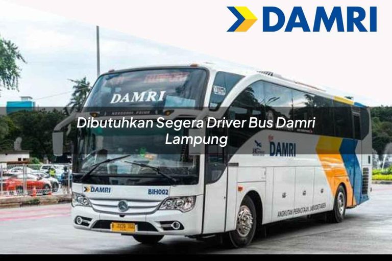 Dibutuhkan Segera Driver Bus DAMRI Lampung Tahun 2025 » DOMESTIK